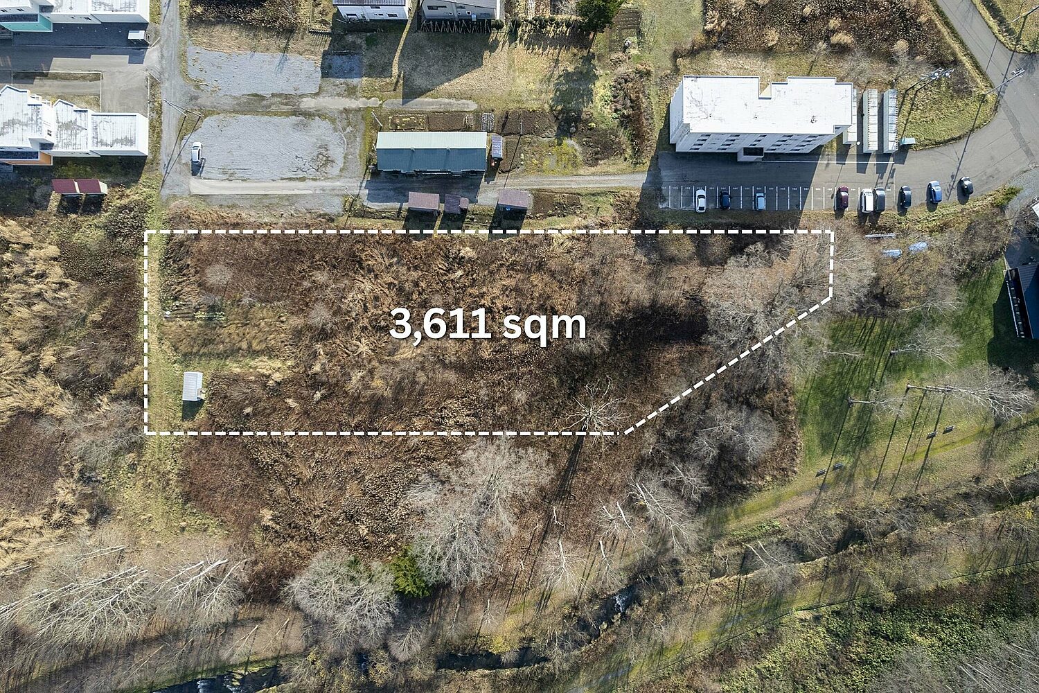 Makkari Town Centre Riverside Land | Uchi: Japan Real Estate